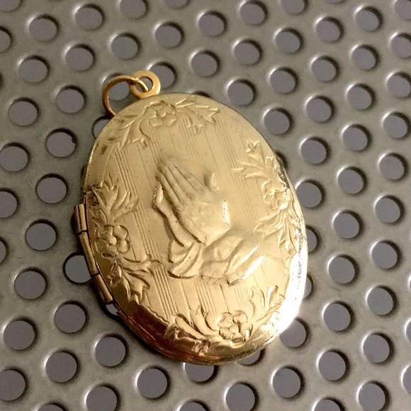 Catholic | Jewelry | Stjoseph Coin In The Locket Pendant | Poshmark